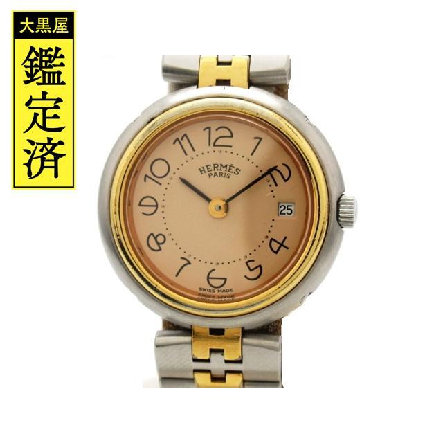 HERMES エルメス プロフィール クオーツ ステンレス GP 【432】 HERMES エルメス プロフィール クオーツ ステンレス GP 【432】