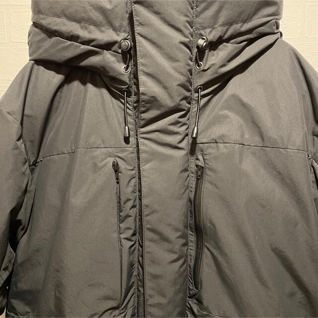 Right-on - camp7 キャンプ7 ダウンジャケット ブラック 黒の Right-on - camp7 キャンプ7 ダウンジャケット ブラック 黒の