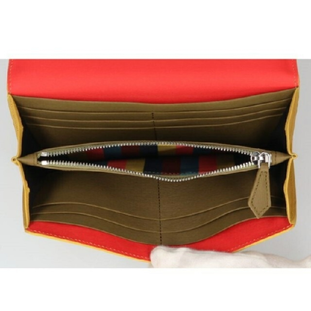 箱あり Paul Smith 長財布 イエロー 箱あり Paul Smith 長財布 イエロー