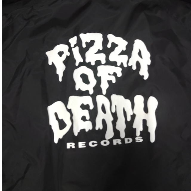 pizza of death Hi-STANDARD コーチジャケット XL 黒 pizza of death Hi-STANDARD コーチジャケット XL 黒