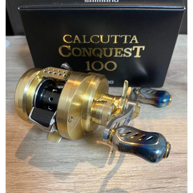 SHIMANO - シマノ カルカッタコンクエスト100 リブレハンドル SHIMANO - シマノ カルカッタコンクエスト100 リブレハンドル