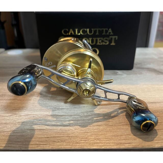 SHIMANO - シマノ カルカッタコンクエスト100 リブレハンドル SHIMANO - シマノ カルカッタコンクエスト100 リブレハンドル