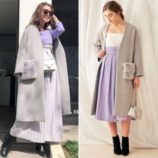 MERCURYDUO(ファー ・ ロングコート)のフリマアイテム一覧 MERCURYDUO(ファー ・ ロングコート)のフリマアイテム一覧