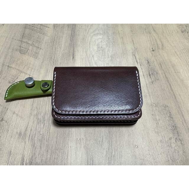 ハンドメイド トラッカーウォレット 受注品 栃木レザー ミニ財布 ハンドメイド トラッカーウォレット 受注品 栃木レザー ミニ財布