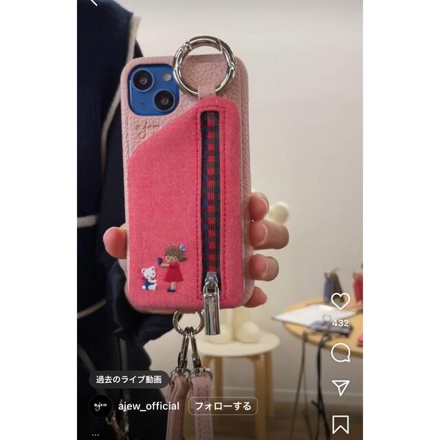 新品 ajew familiar iPhoneケース 13pro スマホケース 新品 ajew familiar iPhoneケース 13pro スマホケース