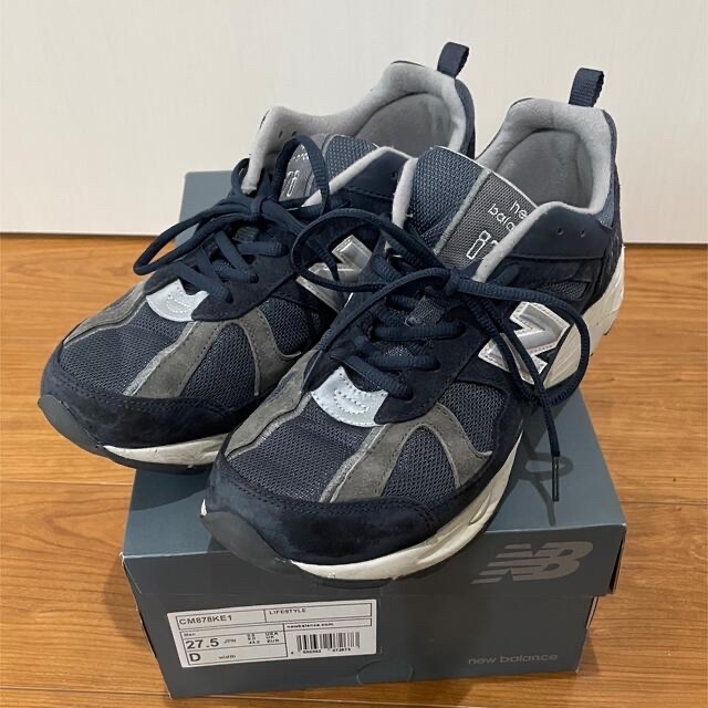 New Balance - new balance M878 ネイビー 27.5 CM878KE1の通販 New Balance - new balance M878 ネイビー 27.5 CM878KE1の通販