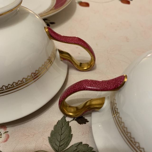 WEDGWOOD - ウェッジウッド コロンビア パウダー ルビー スープ WEDGWOOD - ウェッジウッド コロンビア パウダー ルビー スープ