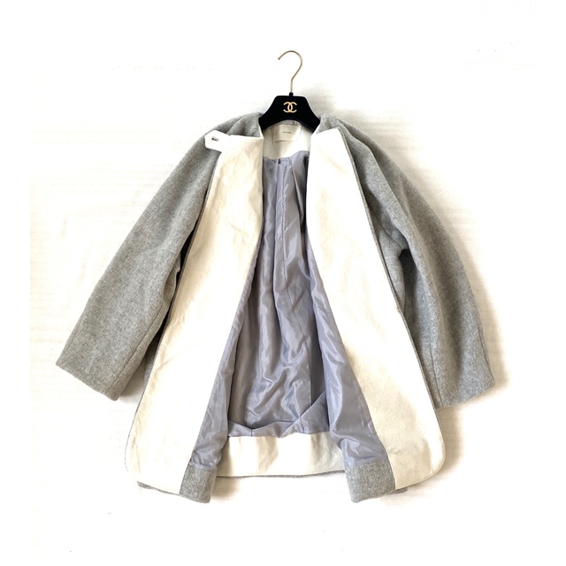 即完売品☆【louren】volume tack cocoon coatの通販 by k 即完売品☆【louren】volume tack cocoon coatの通販 by k