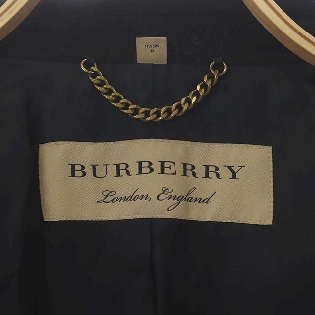 バーバリー ロンドン ENGLAND チェスターコート ウールカシミヤ 黒 バーバリー ロンドン ENGLAND チェスターコート ウールカシミヤ 黒
