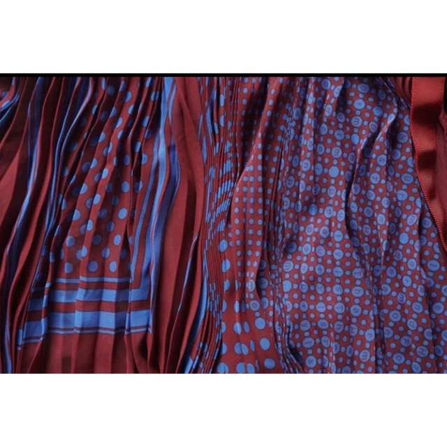 sacai ニットドッキングワンピース カシミヤ混 sacai ニットドッキングワンピース カシミヤ混