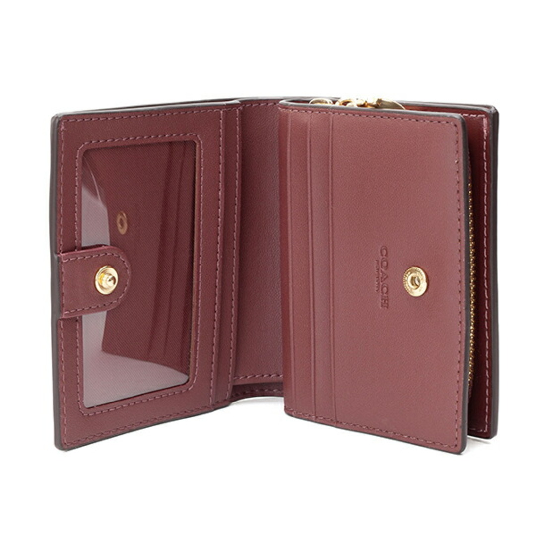 COACH - 新品 コーチ COACH 2つ折り財布 スナップ ウォレット COACH - 新品 コーチ COACH 2つ折り財布 スナップ ウォレット