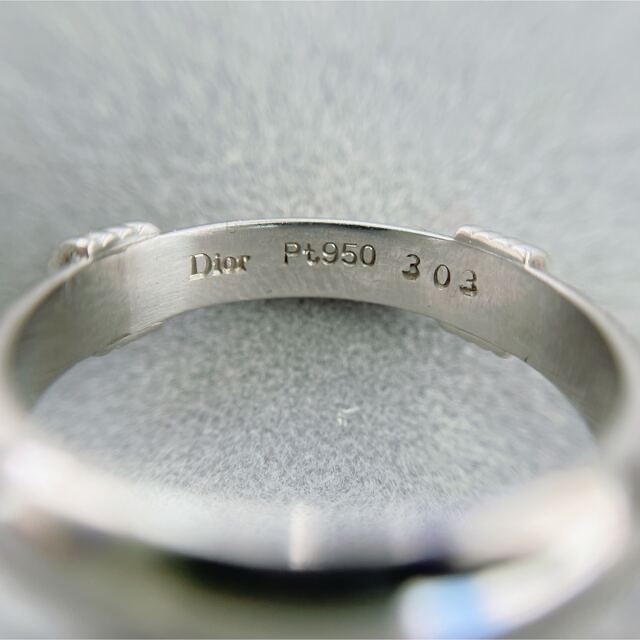 Dior pt950 バンドウィズ 2ワイヤー リング 最終価格! Dior pt950 バンドウィズ 2ワイヤー リング 最終価格!