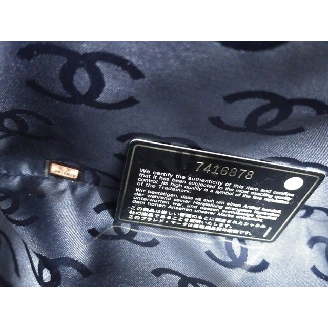 CHANEL - CHANEL ビジネスバッグ ココマーク デニム インディゴ CHANEL - CHANEL ビジネスバッグ ココマーク デニム インディゴ