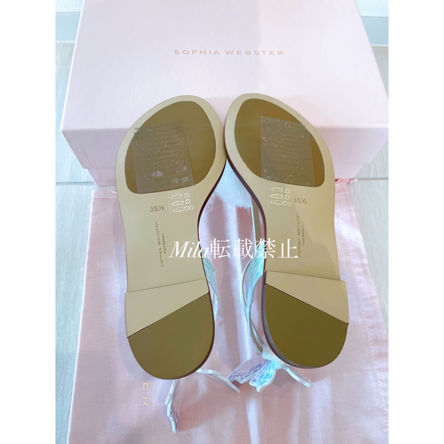 SOPHIA WEBSTER - 新品 SOPHIA WEBSTER バタフライ フラット SOPHIA WEBSTER - 新品 SOPHIA WEBSTER バタフライ フラット