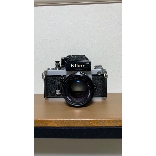 完動品 Nikon F2 フォトミック モルト張替済 50mm f1.4付き カメラ 完動品 Nikon F2 フォトミック モルト張替済 50mm f1.4付き カメラ