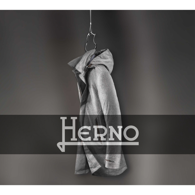 HERNO - 新品・未使用 Herno ヘルノ モノグラムダウンの通販 by HERNO - 新品・未使用 Herno ヘルノ モノグラムダウンの通販 by