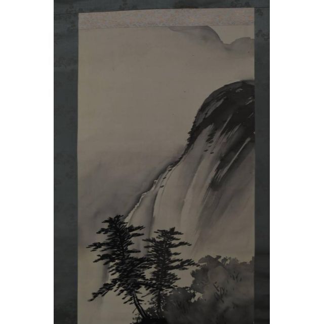 真作】吉原雅風/水墨山水図/掛軸☆宝船☆AA-293の通販 by 掛軸 真作】吉原雅風/水墨山水図/掛軸☆宝船☆AA-293の通販 by 掛軸