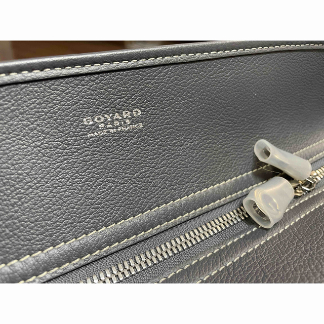 GOYARD - ゴヤール ブルゴーニュバッグ グレー GOYARD MM トート GOYARD - ゴヤール ブルゴーニュバッグ グレー GOYARD MM トート