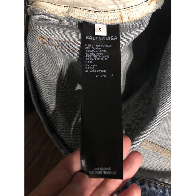 BALENCIAGA - BALENCIAGA コーティング加工 ラージバギー BALENCIAGA - BALENCIAGA コーティング加工 ラージバギー