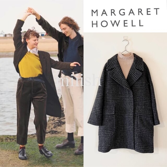 MARGARET HOWELL - 美品 マーガレットハウエル プリンスチェック MARGARET HOWELL - 美品 マーガレットハウエル プリンスチェック