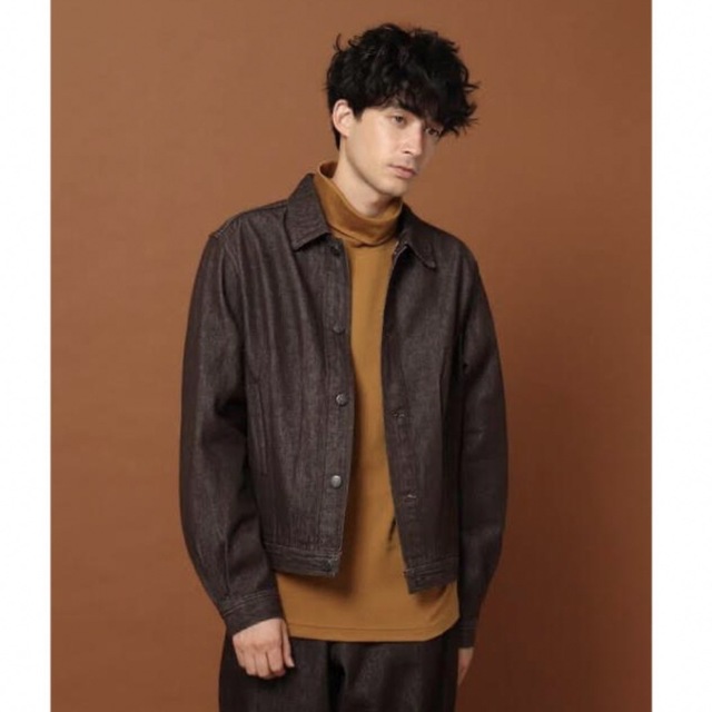 AURALEE - AURALEE HARD TWIST DENIM BLOUZON ブラウン 3の通販 AURALEE - AURALEE HARD TWIST DENIM BLOUZON ブラウン 3の通販