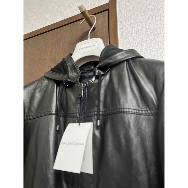 BALENCIAGA - 定価33万 BALENCIAGA レザーブルゾン size44 新品 BALENCIAGA - 定価33万 BALENCIAGA レザーブルゾン size44 新品