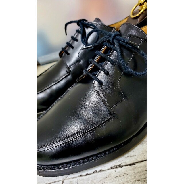 極美品】クロケット&ジョーンズ モールトン UK7.0 Uチップ 極美品】クロケット&ジョーンズ モールトン UK7.0 Uチップ