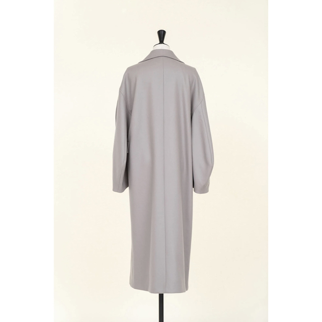 IIROT - IIROT Melton Long Coat_Grayの通販 by aya's shop IIROT - IIROT Melton Long Coat_Grayの通販 by aya's shop