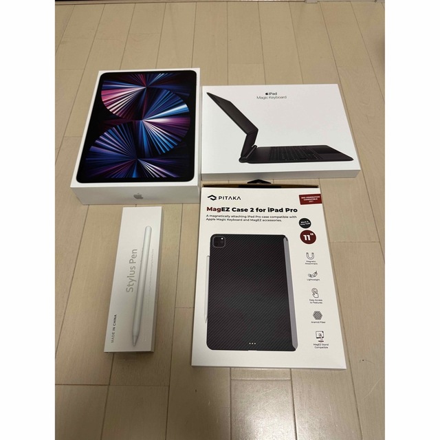 iPad Pro 11インチ wifi+cellular モデル 美品 M1 iPad Pro 11インチ wifi+cellular モデル 美品 M1