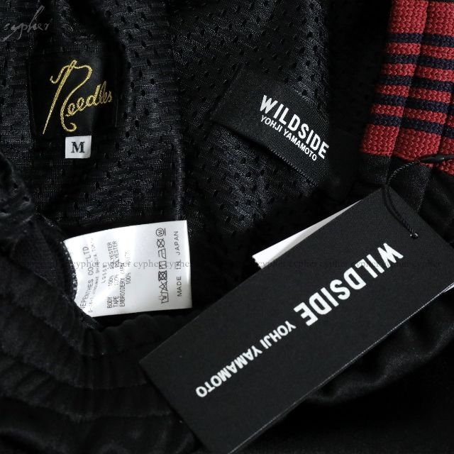 Needles - M 新品 WILDSIDE Needles ナロー トラック パンツ 黒 Needles - M 新品 WILDSIDE Needles ナロー トラック パンツ 黒