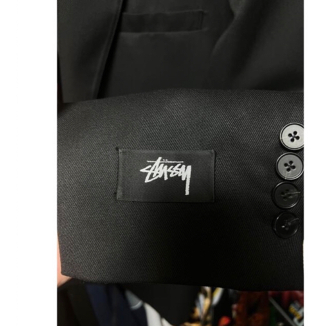 STUSSY - stussy テーラードジャケット スーツ セットアップ XL STUSSY - stussy テーラードジャケット スーツ セットアップ XL