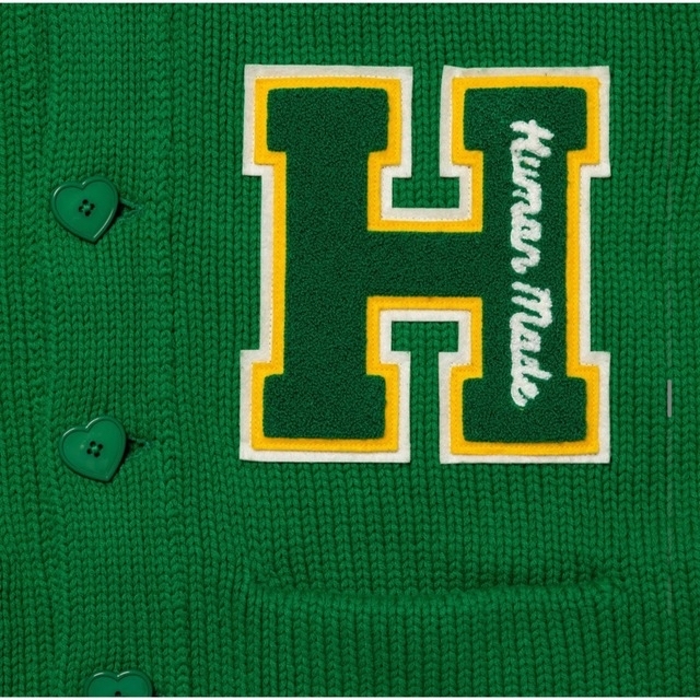 HUMAN MADE - HUMANMADE ヒューマンメイド ニットカーディガン L HUMAN MADE - HUMANMADE ヒューマンメイド ニットカーディガン L