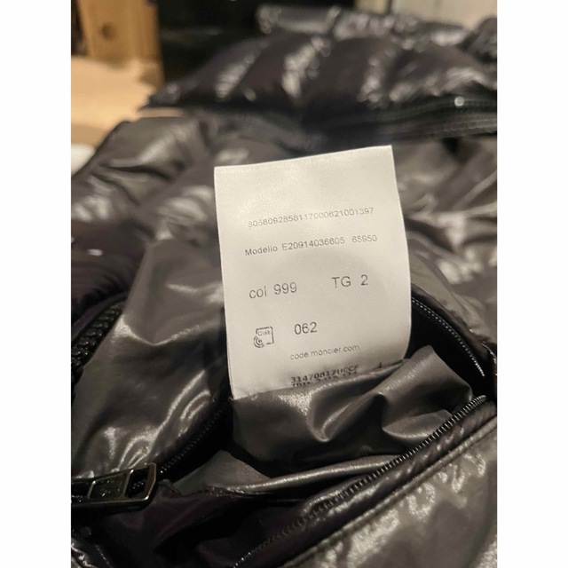 MONCLER - モンクレール マヤ MAYA2 サイズ2 黒の通販 by MONCLER - モンクレール マヤ MAYA2 サイズ2 黒の通販 by