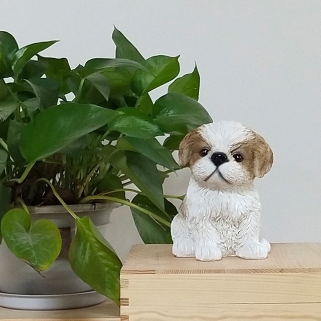 犬の置物 シーズー雑貨 pug置物 癒し かわいい 動物 の通販 by 犬の置物 シーズー雑貨 pug置物 癒し かわいい 動物 の通販 by