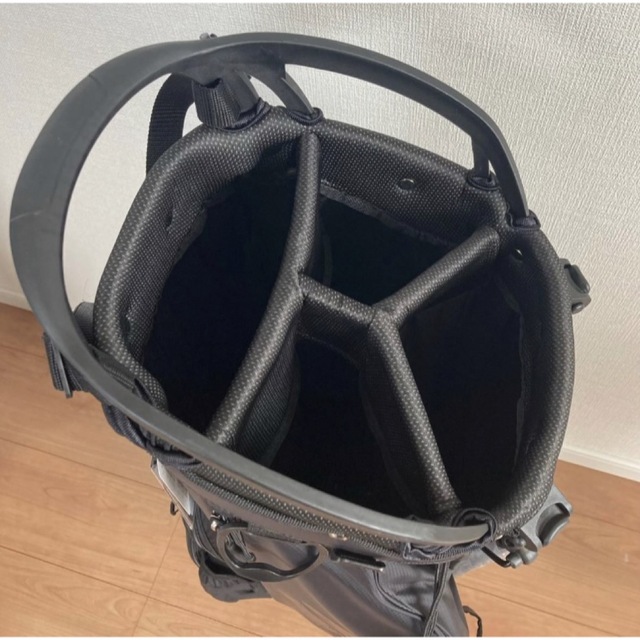 新品 パーリーゲイツ マスターバニー スタンド式 キャディバッグ 黒 新品 パーリーゲイツ マスターバニー スタンド式 キャディバッグ 黒