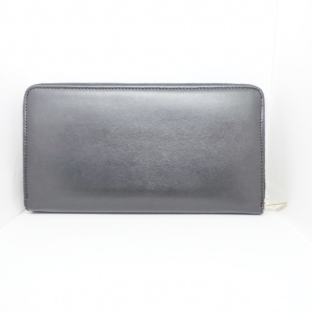 セリーヌ 長財布 - 黒×ゴールド レザー 財布 セリーヌ 長財布 - 黒×ゴールド レザー 財布