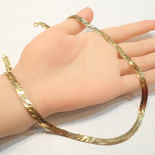 □750 K18 ITALY デザインネックレス 18.8g 42cm□引輪□の通販 □750 K18 ITALY デザインネックレス 18.8g 42cm□引輪□の通販
