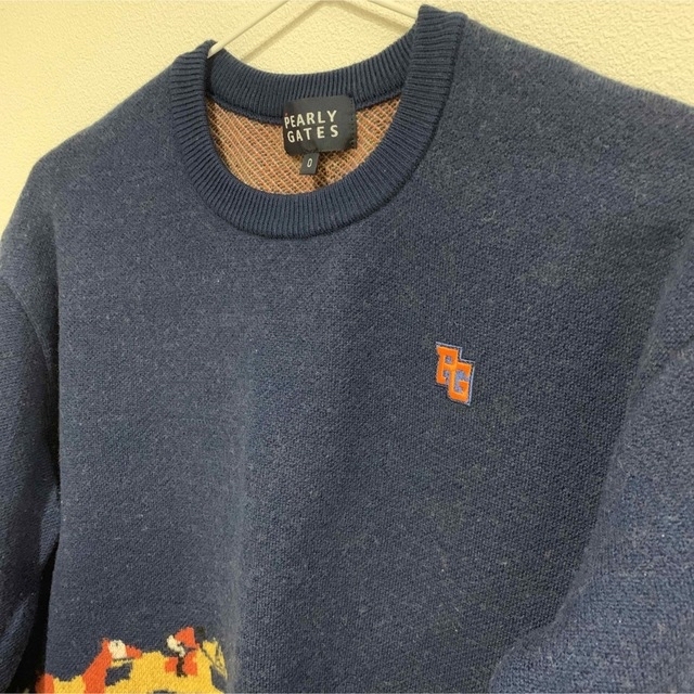 パーリーゲイツ カタログ掲載 馬柄ニット パーリーゲイツ カタログ掲載 馬柄ニット