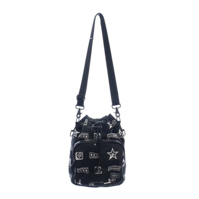 HYSTERIC GLAMOUR バッグ(その他) - 黒x白(総柄) 【古着】 HYSTERIC GLAMOUR バッグ(その他) - 黒x白(総柄) 【古着】