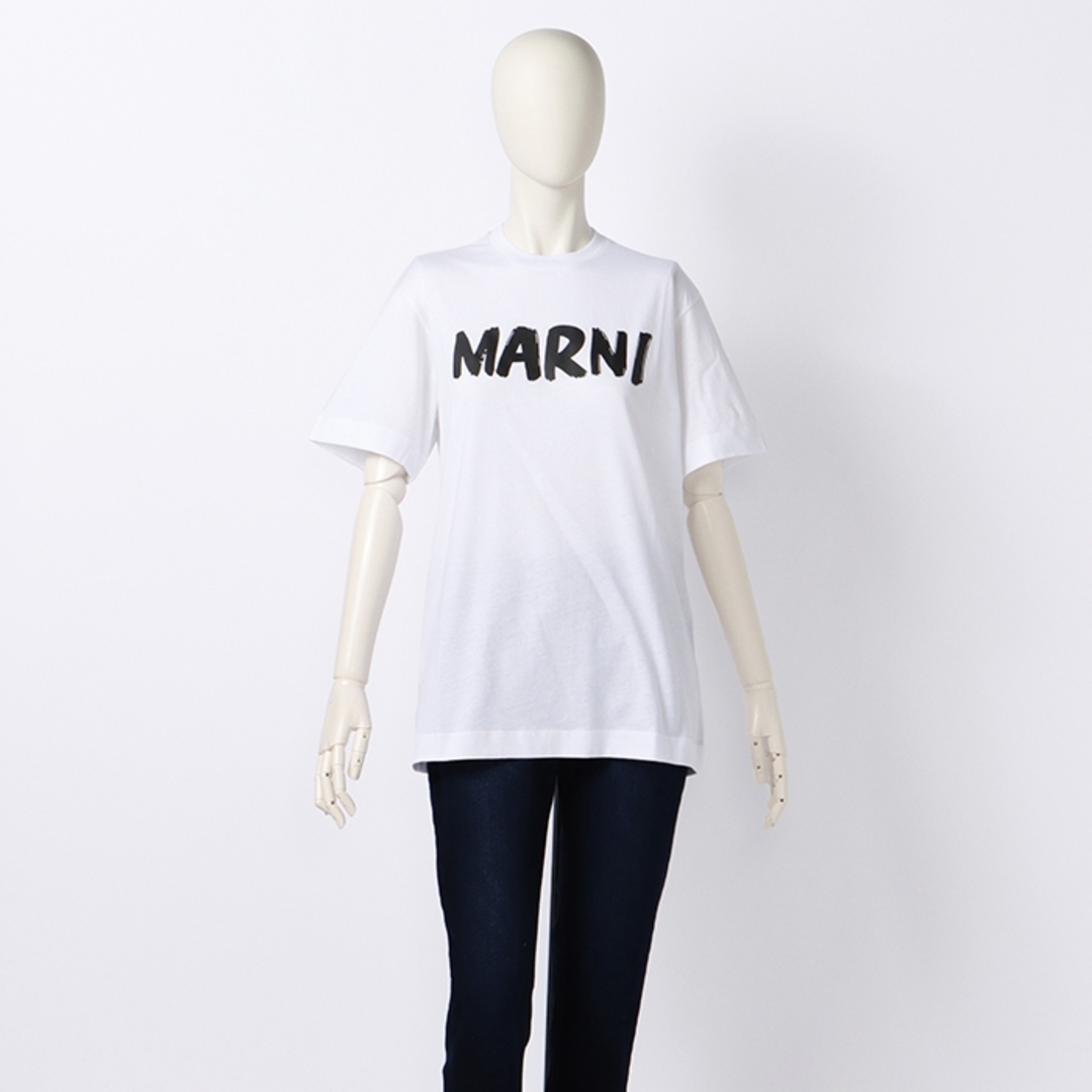 MARNI - マルニ MARNI 【大人もOK】キッズ ロゴ Tシャツ M00808 MARNI - マルニ MARNI 【大人もOK】キッズ ロゴ Tシャツ M00808