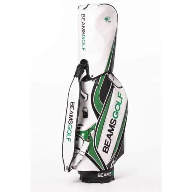 BEAMS GOLF / new ツアー プロ キャディバッグ ブラックグリーン BEAMS GOLF / new ツアー プロ キャディバッグ ブラックグリーン
