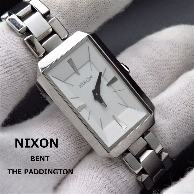 NIXON - NIXON BENT THE PADDINGTON 腕時計 レクタンギュラーの NIXON - NIXON BENT THE PADDINGTON 腕時計 レクタンギュラーの
