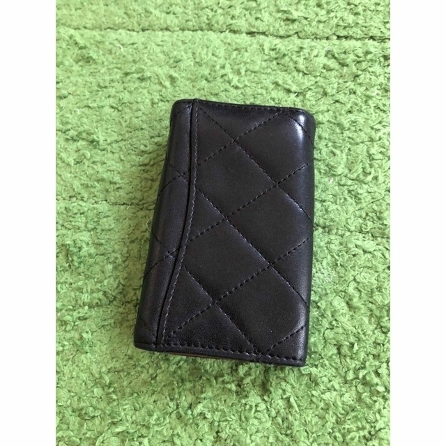 CHANEL - シャネル マトラッセ 6連 キーケース 金具シルバーの CHANEL - シャネル マトラッセ 6連 キーケース 金具シルバーの