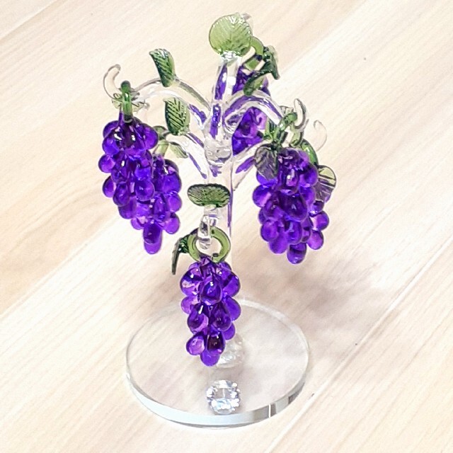 クリスタルガラス 『蒲萄の木』 ブドウ 縁起物 サンキャッチャー クリスタルガラス 『蒲萄の木』 ブドウ 縁起物 サンキャッチャー