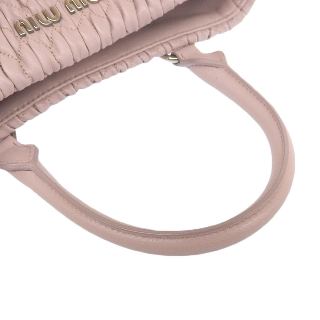MIU MIU - ミュウミュウ マトラッセ 2WAY ショルダー レザー MIU MIU - ミュウミュウ マトラッセ 2WAY ショルダー レザー