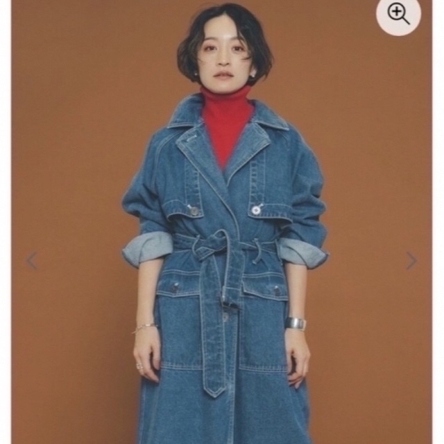 Oblekt - 新作!完売品!oblekt リサイクルデニムトレンチコート Oblekt - 新作!完売品!oblekt リサイクルデニムトレンチコート