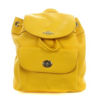 COACH(リュック/バックパック ・ イエロー/黄色系)のフリマ COACH(リュック/バックパック ・ イエロー/黄色系)のフリマ