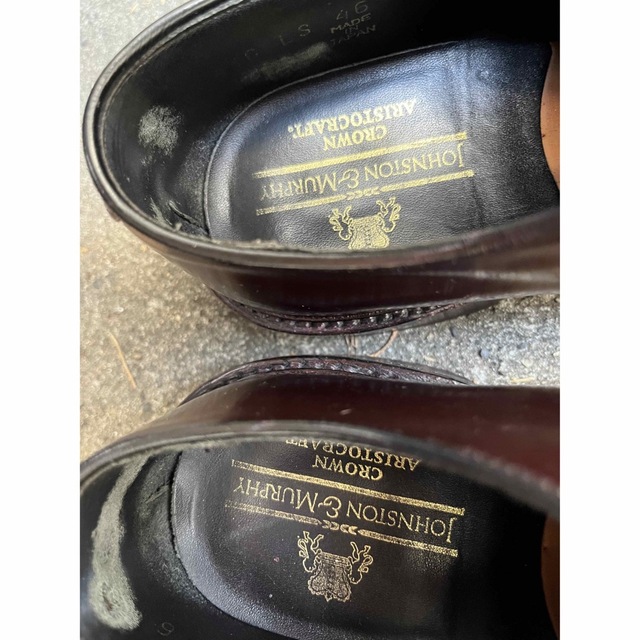 JOHNSTON & MURPHY - ジョンストン&マーフィー サイズ6 コード JOHNSTON & MURPHY - ジョンストン&マーフィー サイズ6 コード