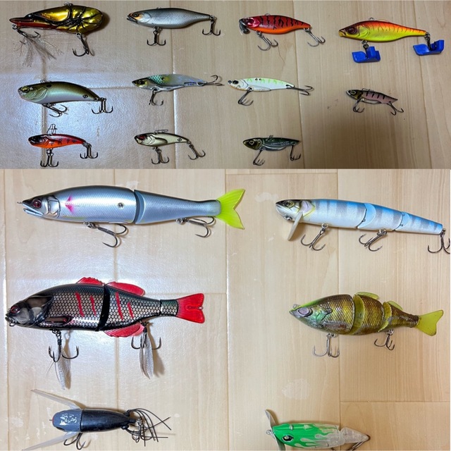 バス釣り引退セット ぐじゃぐじゃ バス釣り引退セット ぐじゃぐじゃ