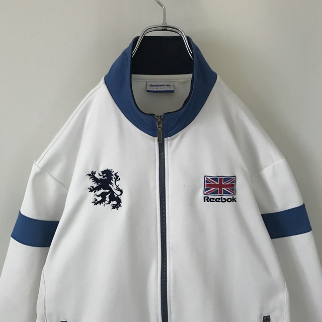 リーボック☆レトロなバイカラージャージ☆トラックジャケット リーボック☆レトロなバイカラージャージ☆トラックジャケット